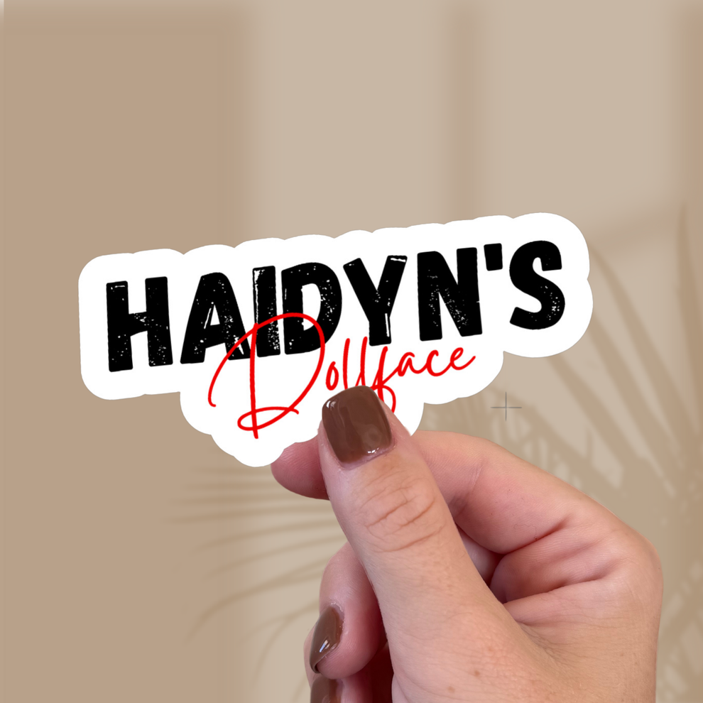 Haidyn's Dollface Sticker - LORDS Sticker | Shantel Tessier Merch ...